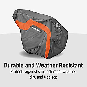 Husqvarna 582846301 Heavy-Duty Snow Blower Cover - Orange/Gray