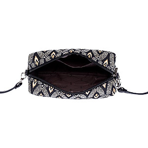 Signare Tapestry Small Crossbody Bag for Women pouch Bag with Fashion Pattern Design (Art Decor - Luxor, HPBG-LUXOR)