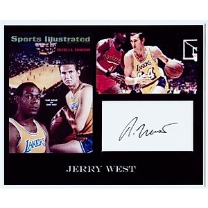 Kirkland Jerry West 8 X 10 Autograph Photo on Glossy Photo Paper