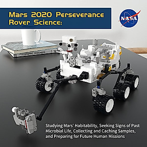 YOUFOY NASA Perseverance Mars Rover Building Kits,Space Rover Explorers Mars Building Toys,Space Station Laboratory Research Model for Kids,Creative NASA Toys(764 PCS)