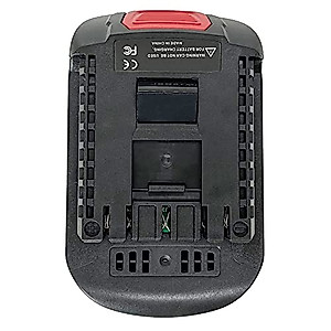 Battery Adapter for Bosch 18V Lithium-Ion Cordless Tool, Compatible with Dewalt 18V 20V Max/Milwakee M18 18V Li-ion Battery Convert to Bosch 18V Compact Lithium Battery BAT608 BAT609 BAT612 BAT618