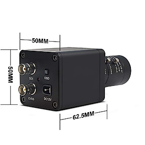 MOKOSE 3G / HD SDI Camera 1080@60/50/30/25P,1080@60/50i HD Digital CCTV Security Camera, 1/2.8 High Sensitivity Sensor CMOS with 5-50mm Manual Varifocal Telephoto HD Lens