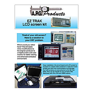 Generic EZ TRAK Mill Replacement Monitor, Black