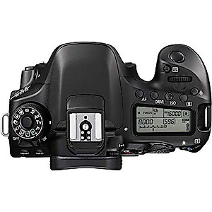 Canon EOS 80D DSLR Camera (Body Only) (1263C004), 64GB Memory Card, Case, Corel Photo Software, LPE6 Battery, External Charger, Card Reader, HDMI Cable, Cleaning Set + More (Renewed)