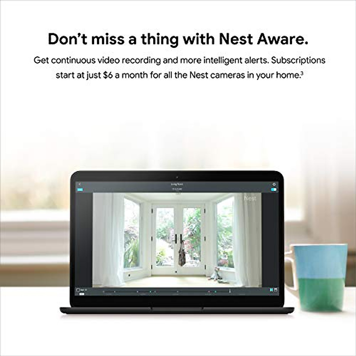 Google Nest Cam Indoor 3 Pack - Wired Indoor Camera for Home Security - Control with Your Phone and Get Mobile Alerts - Surveillance Camera with 24/7 Live Video and Night Vision