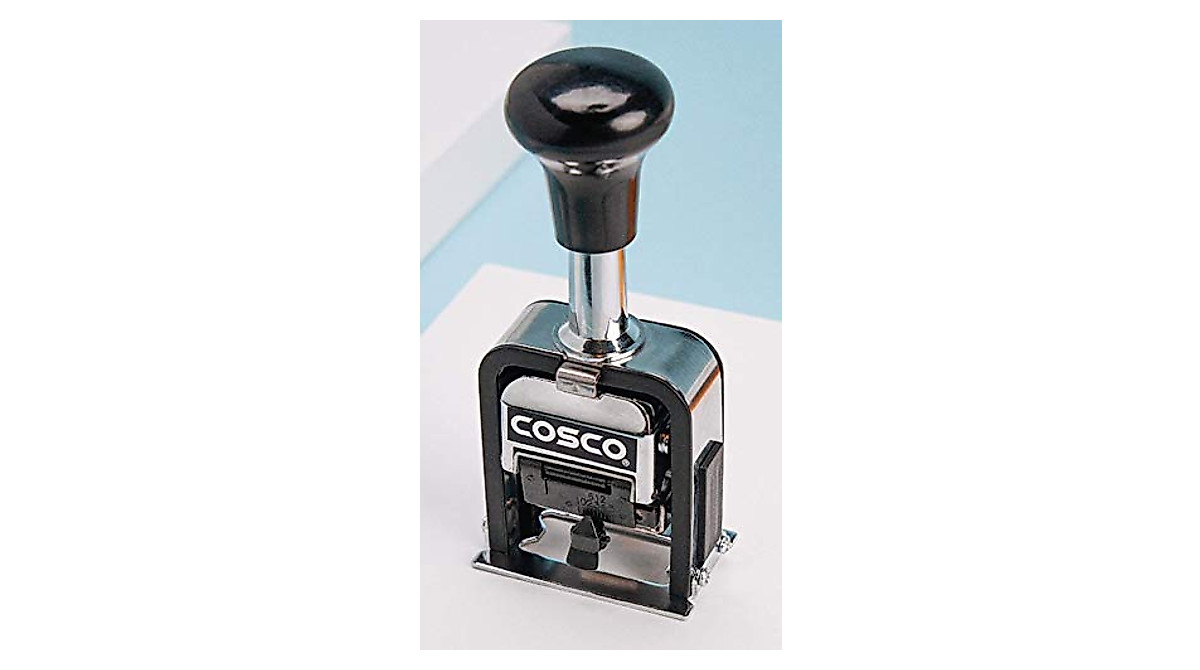 Cosco Automatic Numbering Machine 6-Digits | Efficient Office Tool