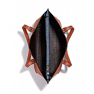 Coach Leather Mollie Tote 25, Sunset