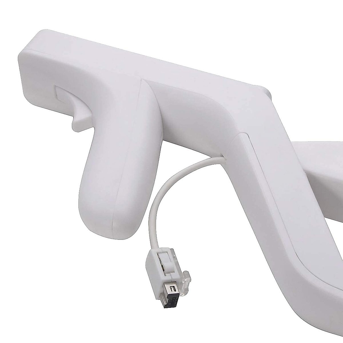 Zapper Light Gun Attachment Compatible for Nintendo Wii Remote Nunchuck Wireless Links Remote Controller Shoot Games Shooting (Pack of 2)