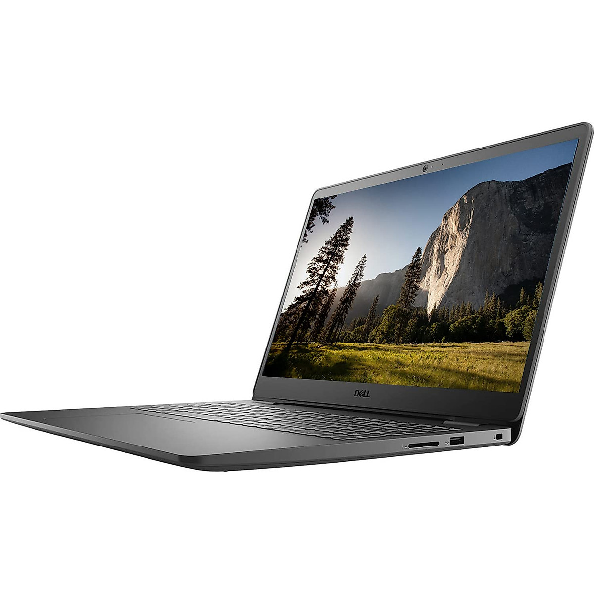 Dell Inspiron 3000 Series 3501 Laptop, 15.6" HD Display, Intel Core i5-1135G7, 16GB RAM, 256GB SSD, Webcam, RJ-45, SD Card Reader, Wi-Fi, Bluetooth, Windows 11 Home, Black