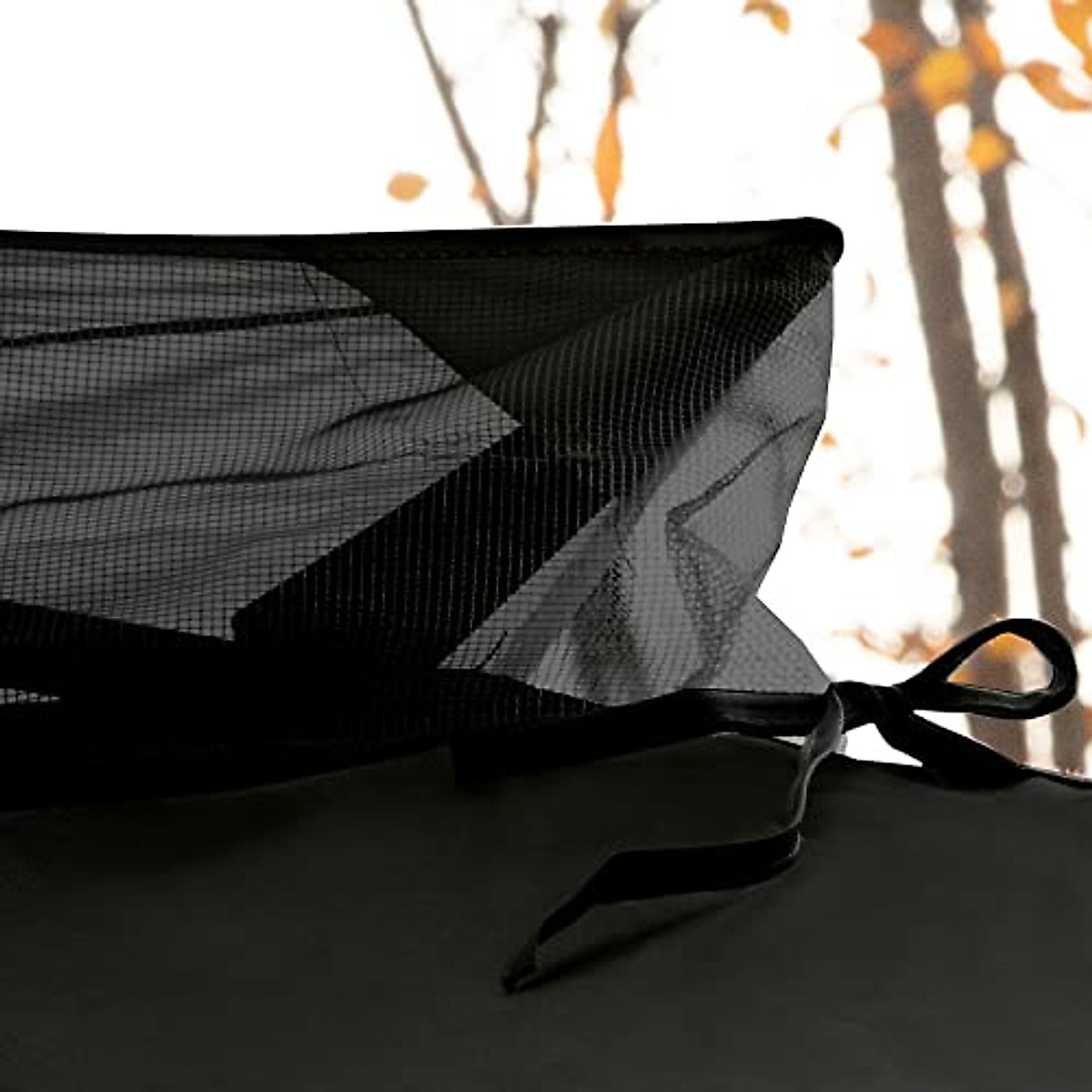 Joyside 11'x11' Pop Up Gazebo for Patios Gazebo Canopy Tent with Sidewalls Outdoor Gazebo with Mosquito Netting Pop Up Canopy Shelter Wedding Tent (Black)