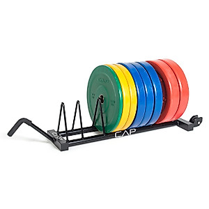 WF Athletic Supply 2 inch Olympic Size Color Premium Bumper Plate with Steel Insert, Great for Strength Training, Weightlifting & Crossfit Competition, Size Options Available