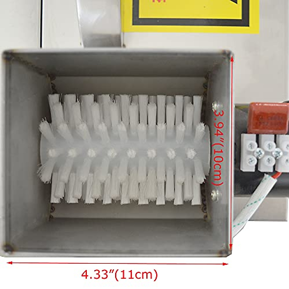 TECHTONGDA Electric Dough Divider Commercial Quantitative Dough Cutter 70-300g Stainless Steel Compact Dough Ball Maker 2500W 110V