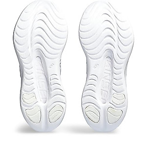 ASICS Women's Gel-Kinsei MAX Running Shoes, 6.5, White/Pure Silver