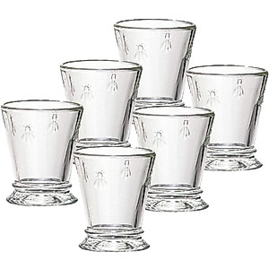 La Rochere Set Of 6, 2-ounce Napoleon Bee Egg Cups/Shot Glasses