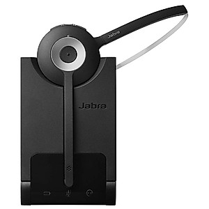 Jabra PRO 935 Dual Connectivity for Microsoft Lync - Mono - Wireless - Bluetooth - 300 ft - Over-The-Head, Behind-The-Neck, Over-The-Ear - Monaural - Supra-aural - Noise Cancelling Microphone