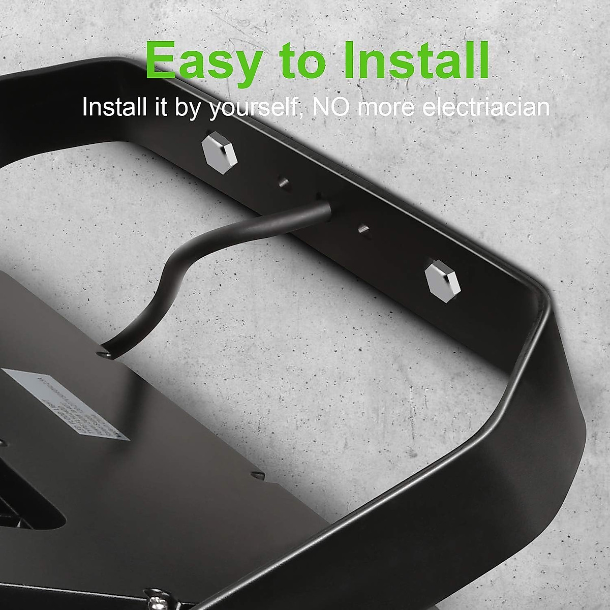 LEDMO LED FloodLight 60W with 180deg Adjustable Knuckle Mount Photocell Dusk to Dawn Outdoor Lighting Daylight White 5000K 7800lm 300W MH Equal Waterproof IP65 UL&DLC Listed for Garden Yard,Playground