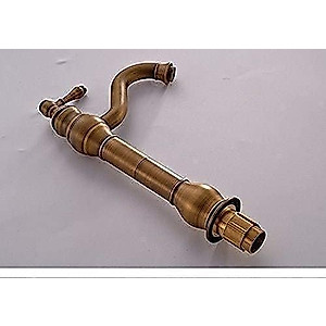 KNKQZXVDF -Taps,Faucets,Modern Kitchen Faucet Brass Hot and Cold Faucet Mixer Tap Bathroom Sink Mixer Taps Bathtub Mixer Taps Bathroom Sink Faucet/Que Brass(Que Brass)