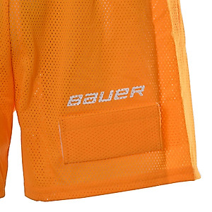 Bauer Core Mesh Jock Shorts, Orange, Men's, X-Large