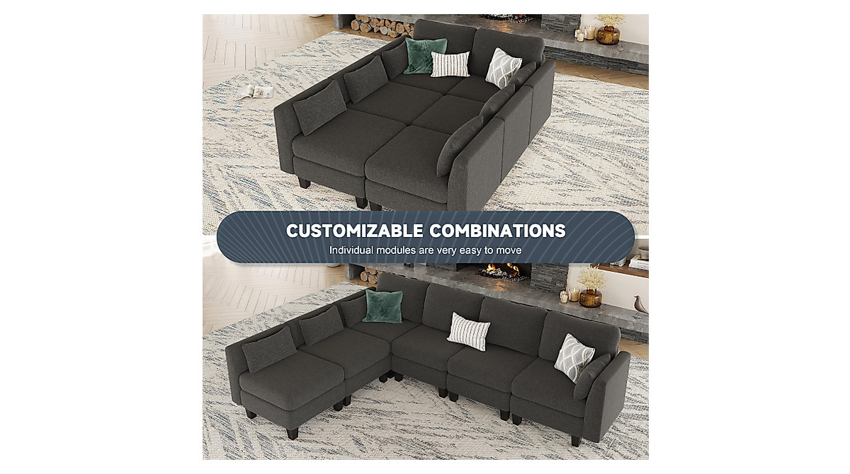 Transform Your Living Room with Modular Sectional Sofa
