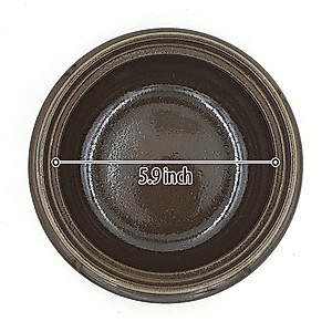 TheJD Korean Stone Bowl (Dolsot), Sizzling Hot Pot for Bibimbap and Soup - Premium Ceramic (Korean Stone Pot_03)