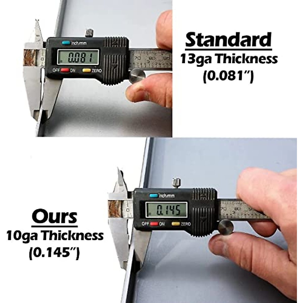 Pellet Pro Smoke Daddy OEM Heavy Duty 10 Gauge Heat Diffuser for Pit BOSS Grills Smokers - Modified for Pit Boss
