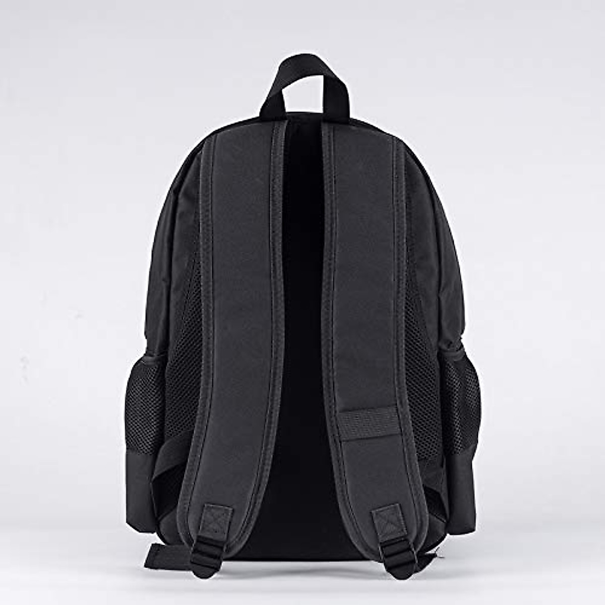 MNBVCX Laptop Backpack 17 Inch Black Red Bookbag Cartoon Casual Backpacks for Men Outdoor Hiking Camping