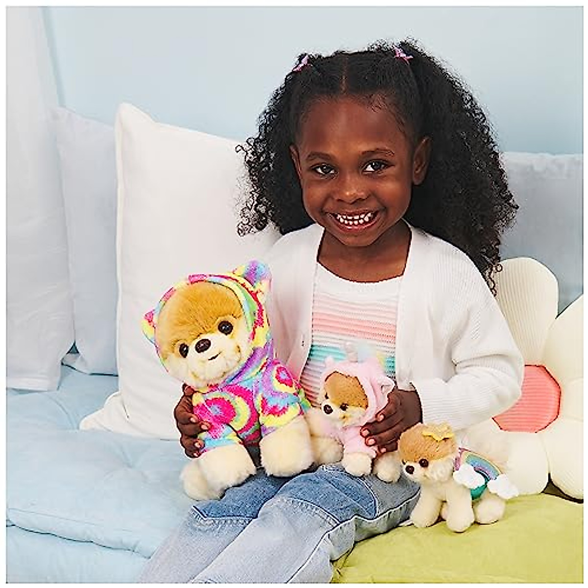 GUND World’s Cutest Dog Boo Itty Bitty Boo Unicorn Stuffed Animal Plush, 5"