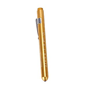 MUCKLILY Accessories Pen Torch LED Pen Rechargeable Pen Light Medical Cases Cute Props Yellow