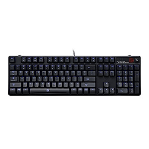 Tt eSPORTS Thermaltake Poseidon Z Plus Gaming Performance Monitoring App & Software Blue Switches Blue Backlight Mechanical Gaming Keyboard KB-PZP-KLBLUS-01