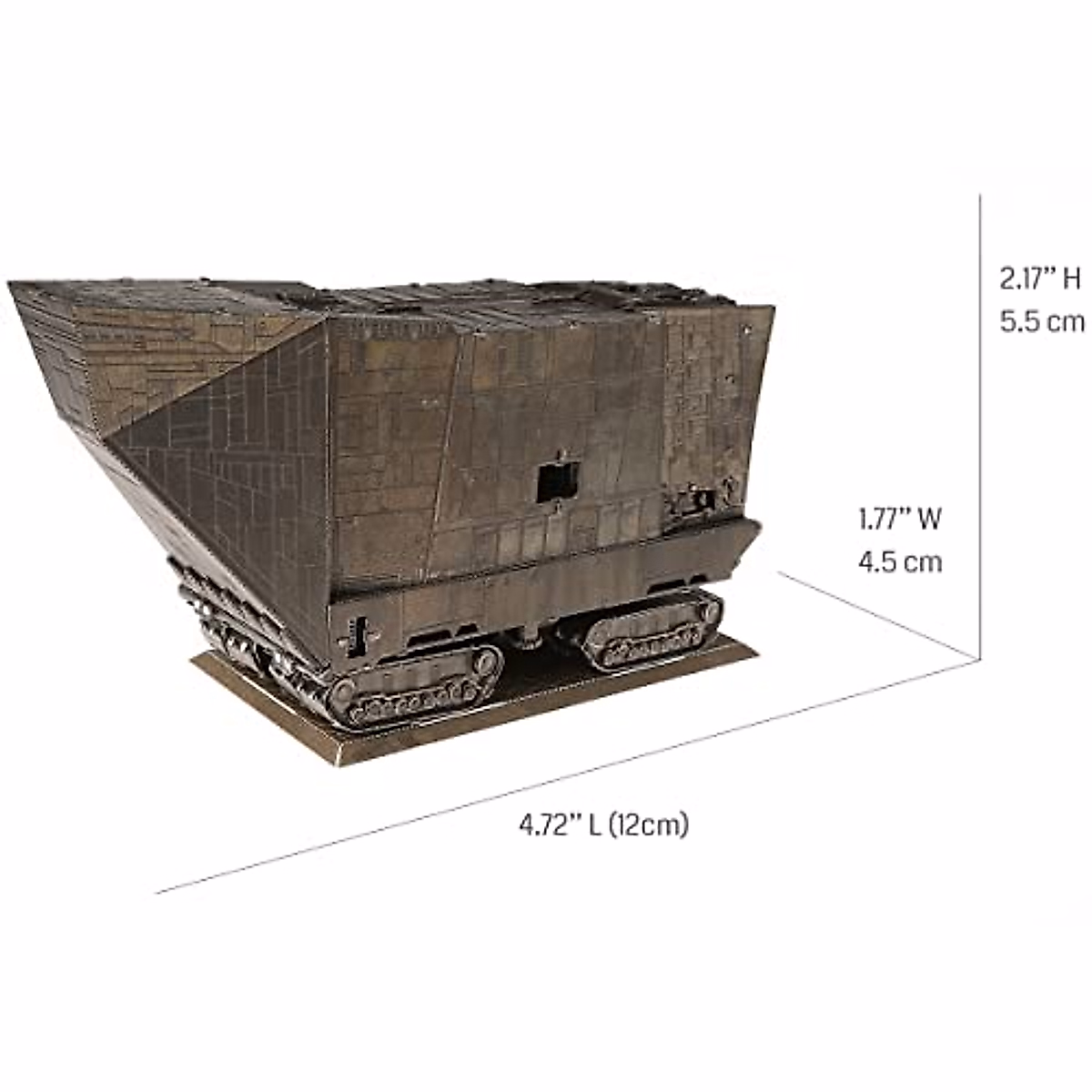 Fascinations Metal Earth Premium Series Star Wars Jawa Sandcrawler 3D Metal Model Kit Bundle with Tweezers