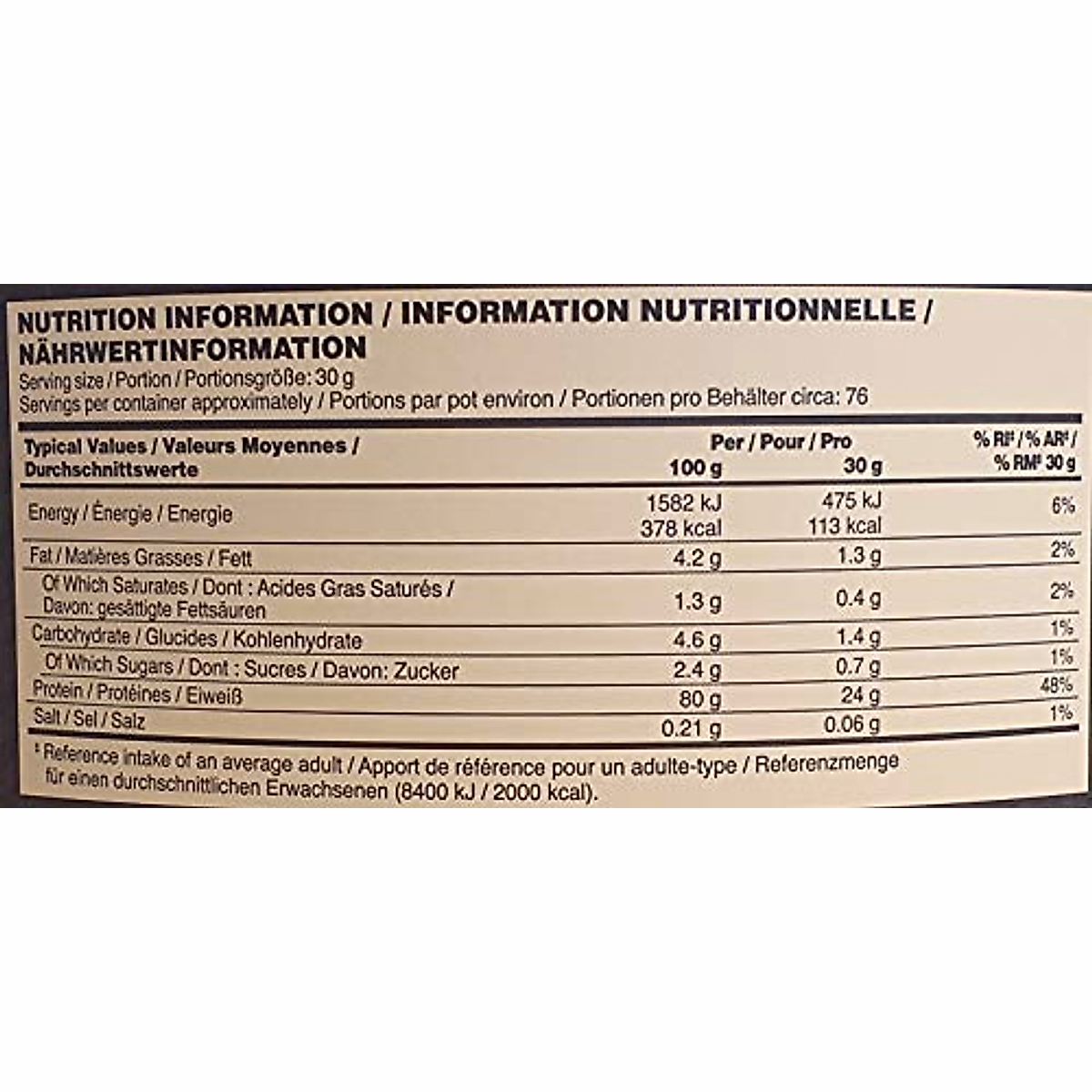 Optimum Nutrition Gold Standard Whey Vanilla Ice Cream -- 5 lbs