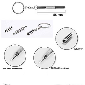 Sunglasses Nose Pads Sunglass Arm Soft Silicone Eyeglass Nosepads Screwdriver Replacement Kit for Glasses Eyeglasses Sunglasses…