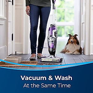Bissell Crosswave Pet Pro All in One Wet Dry Vacuum Cleaner and Mop for Hard Floors and Area Rugs, 2306A