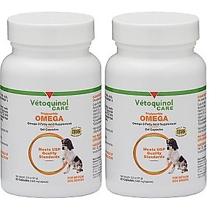Omega Fatty Acid For Medium Breed Dogs 60ct 2 Pack