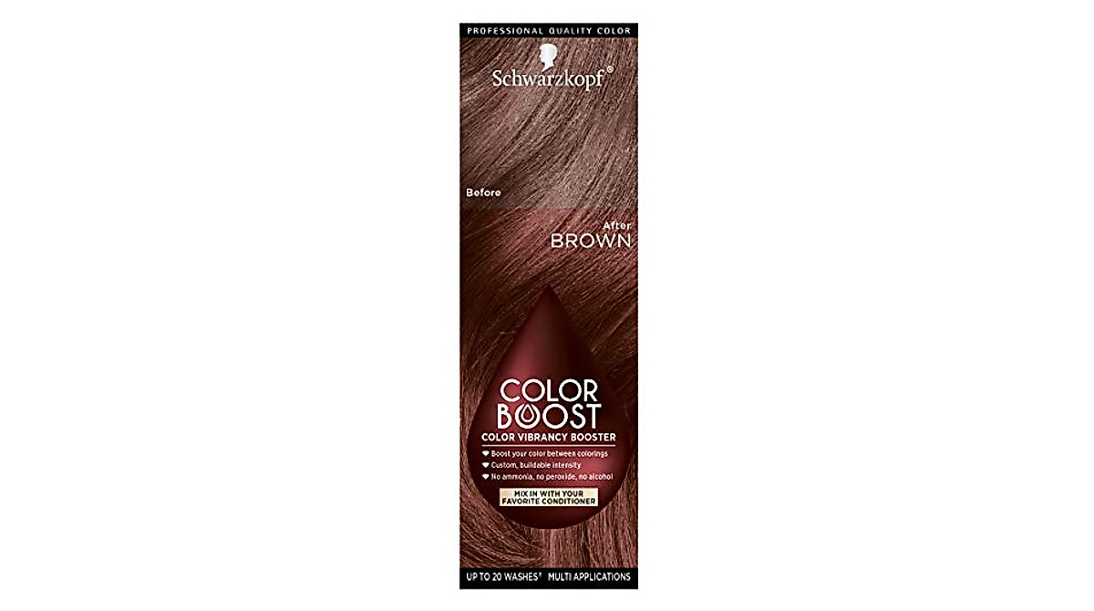 Schwarzkopf Color Boost Brown - Customizable Hair Color Vibrancy