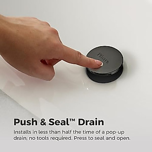 Pfister Vaneri Bathroom Sink Faucet, 4-Inch Centerset, 2-Handle, 3-Hole, Matte Black Finish, LF048VRIBB