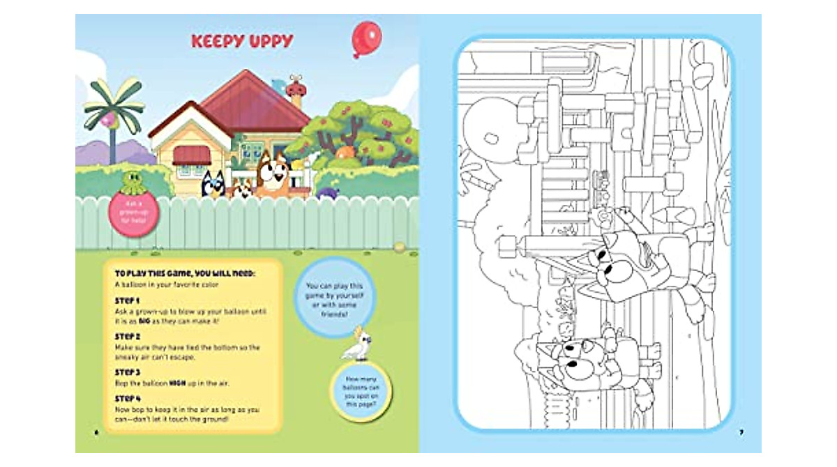 Bluey Big Book of Games: Fun Activity Book for Kids Aged 3-7