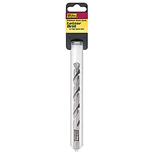 IVY Classic 01649 Letter Size I Drill Bit, M2 High-Speed Steel, 135-Degree Split Point, 1/Card