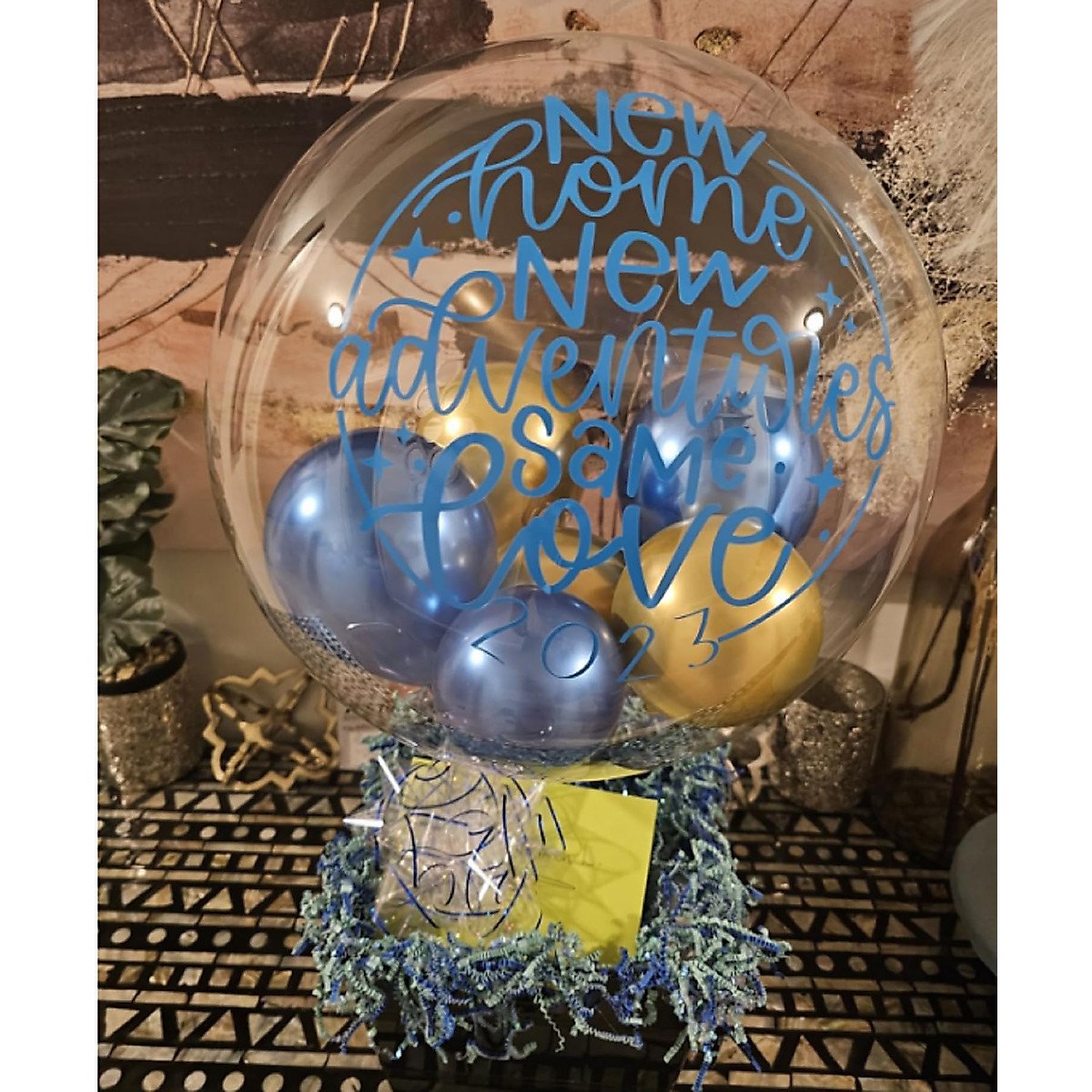 JoyMercado 25PCS Clear Balloons for Stuffing 22inch Wide Neck Large BoBo Balloons Wide Opening Fillable Bubble Balloons for Wedding Birthday Easter Baby Shower Christmas Party Decorations (25Packs)