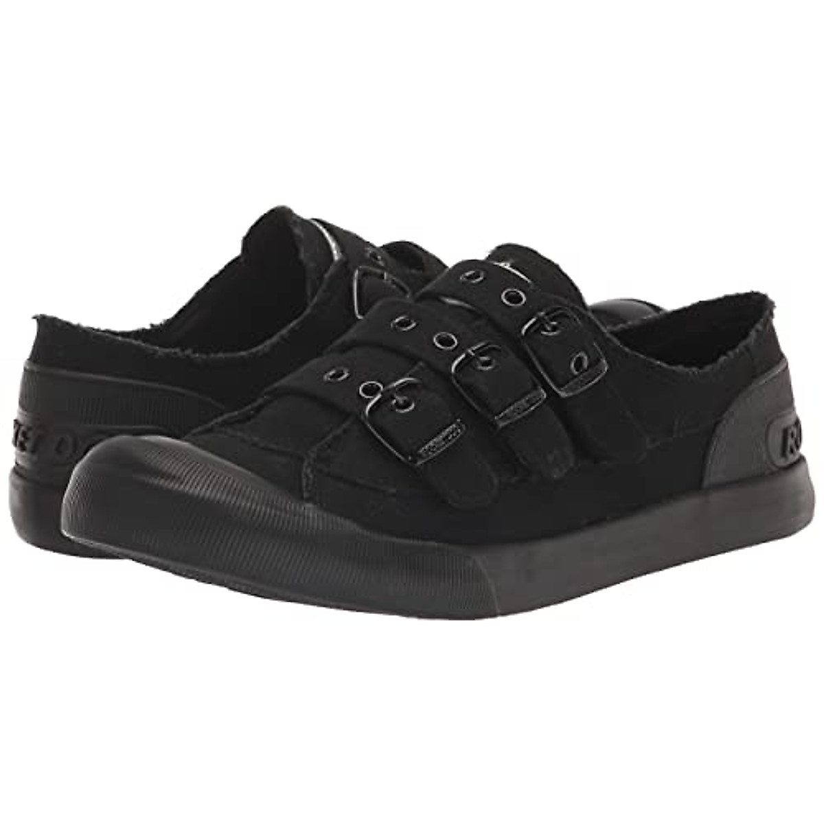 Rocket Dog Women's Jolissa Skate Shoe, Black/Black Foxing, 7