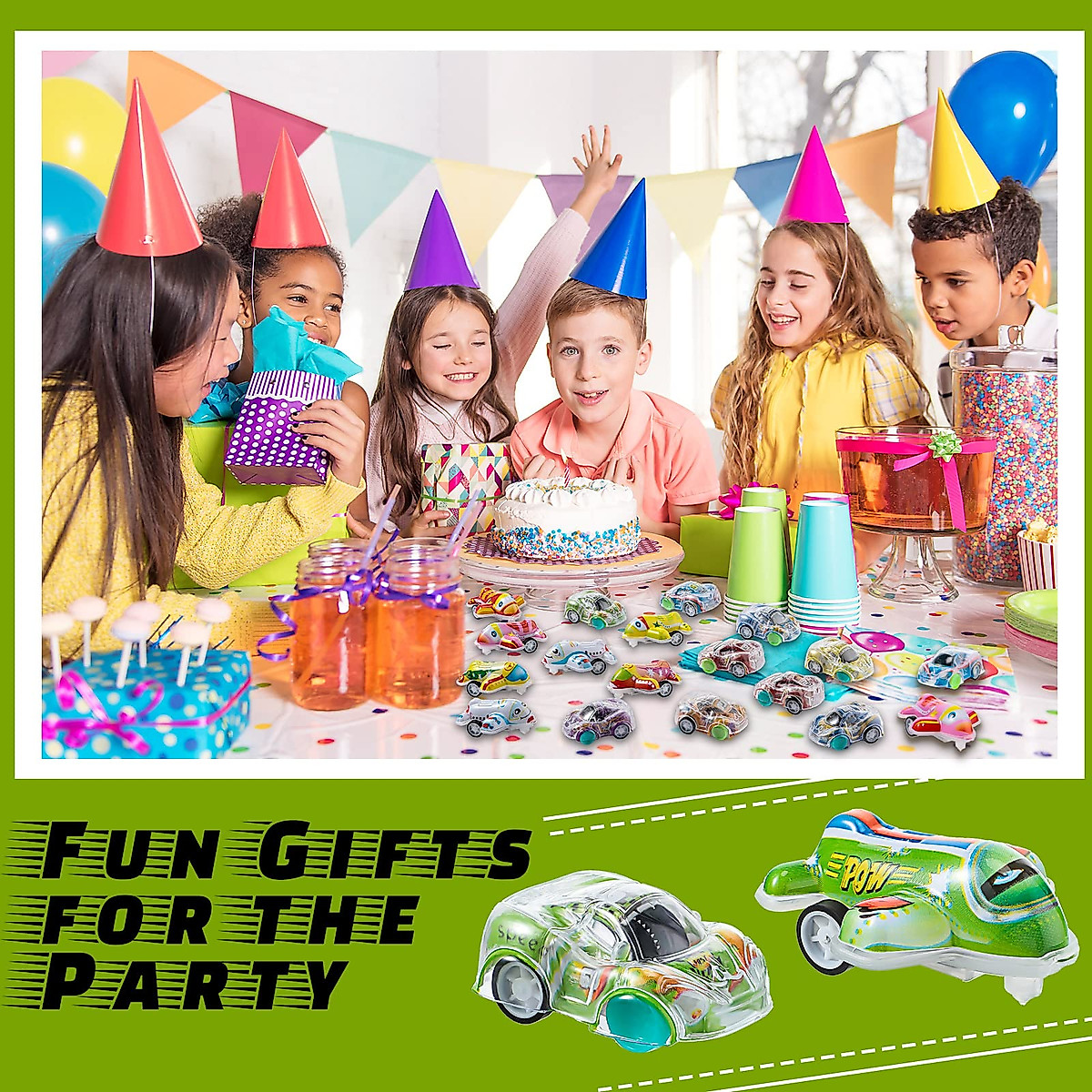 Leitee 150 Pack Mini Pull Back Car Bulk Birthday Party Favors Carnival Prizes Racing Vehicles Pull Back Car for Goodie Bag Stuffers Classroom Exchange Gifts(Planes Car)