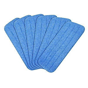 NINE FORTY | 144 Pack | 18 Inch Microfiber Dust Mop Refill - Washable, Streak-Free Cleaning - Compatible with Flat Frame Kits - Ideal for Wet or Dry Flat Hardwood, Tile & Laminate Floors | (144-Pack)