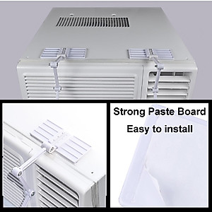 Window Ac Unit Air Deflector, Window Ac Vent Deflector, Air Conditioner Wind Deflector, Could Be Cut Freely, Prevent Direct Blowing