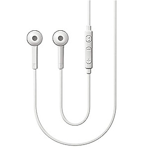 New OEM Samsung 3.5mm PREMIUM SOUND/ Stereo Earbud Headphones for Galaxy S6 S6 Edge S5 S4 Note Edge 4 3 2 EO-EG900BW (Bulk Packaging)