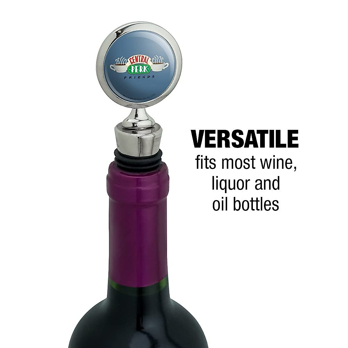 Friends Central Perk Logo Wine Bottle Stopper