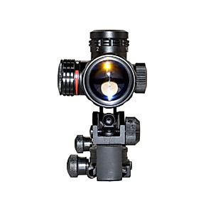 4X20 Compact Red/Green Illuminated Reticle Scope, Duplex fits Carry Handle & Picatinny Mounts