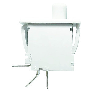 WE4M415 Dryer Door Switch Replacement Part (3 Wire) for GE Hotpoint Kenmore, Replace WE4M157, WE4M335, WE4M349, WE4M337, AP4366862, EA2344321, PS2344321 - White