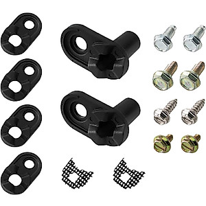 4318165 Refrigerator Door Closer Cam Kit Compatible with Top Brands Replaces with 2155313, 2182132, 2867, 4211257, 4318165VP, 978800, 986758, AP3103517, PS358690, EA358690 4-Pack