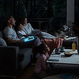 Silicone Protective Case Cover for Newest Samsung Smart TV Solar Cell Remote Control 2022,for Samsung BN59-01385 BN59-01386 BN59-0139 Frame Remote Battery Back Covers Skin Holder Protector-Glowblue