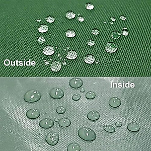 BTURYT Replacement Canopy for Swing Seat 2 Seater 3 Seater Swing Chair Canopy Replacement Cover Patio Swing Chair Cover, 600D Waterproof/UV Resistant